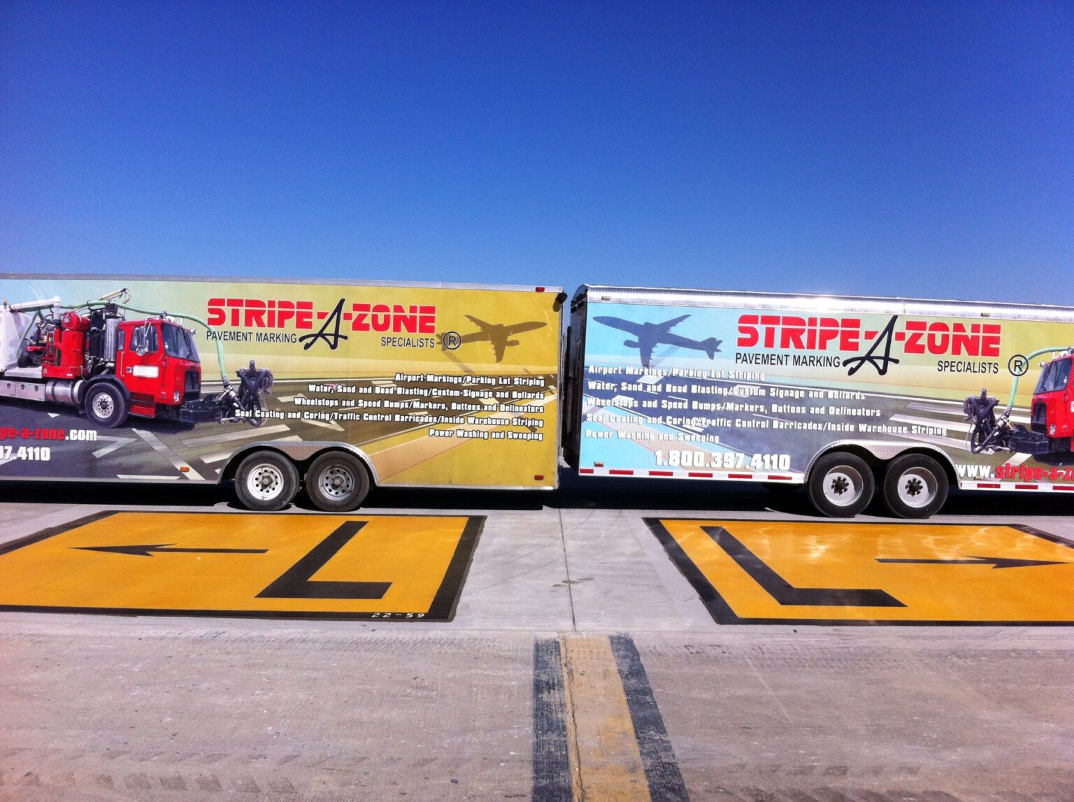 Pavement Marking & Striping Services | Parking Lots, Highways | Stripe ...