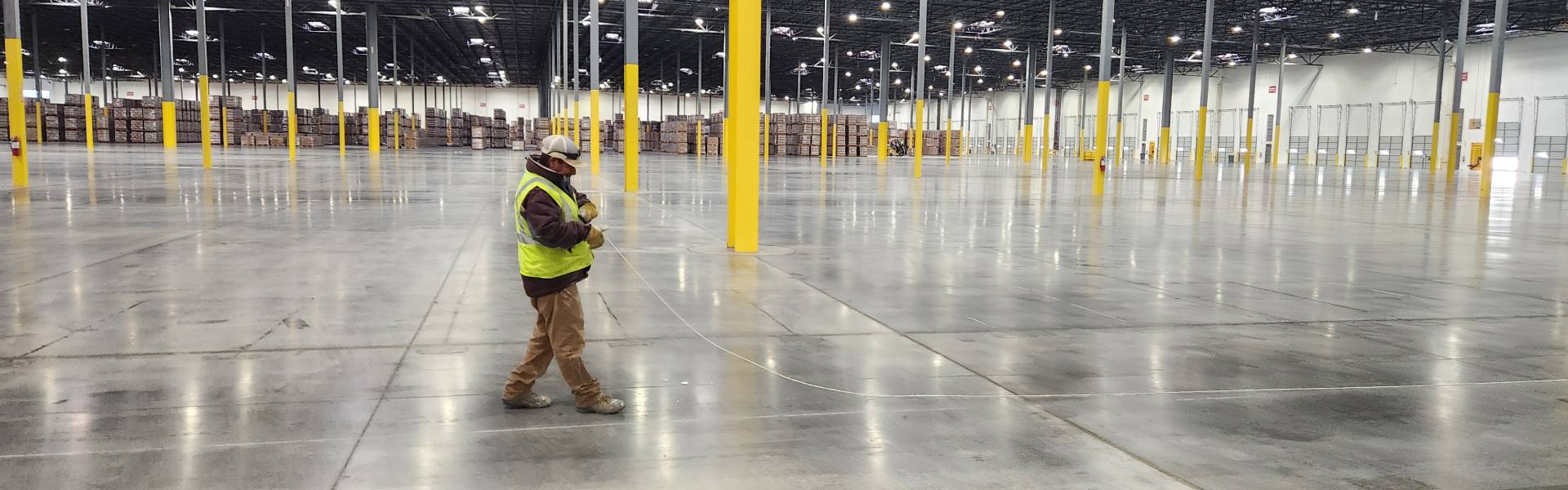 Warehouse Floor Striping Services | Safety Markings | Stripe-A-Zone